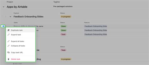 List View Overview