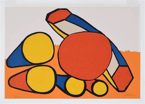 Alexander Calder Lithograph Sold At Auction On 13th October Brunk Auctions