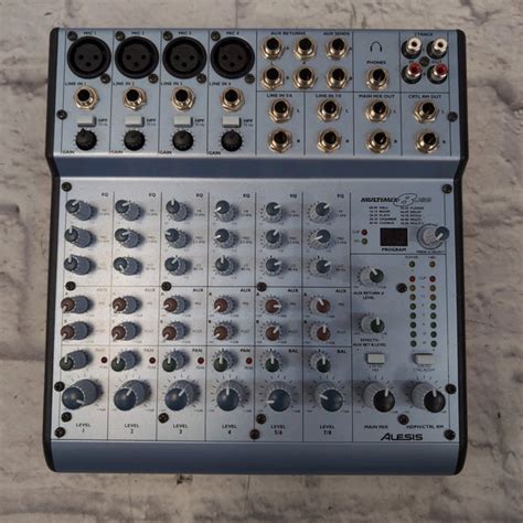 Alesis Multimix 8 Usb Mixer Evolution Music