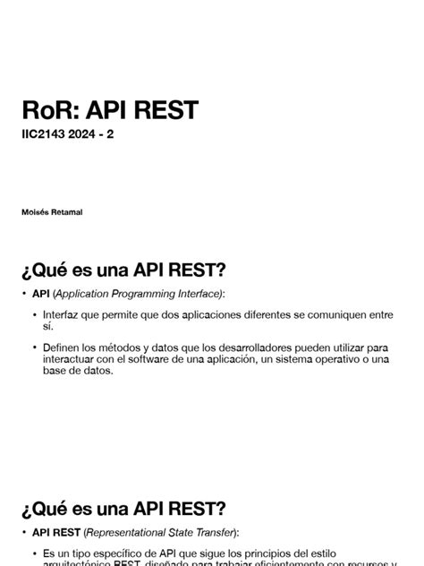 Ror Api Rest Pdf