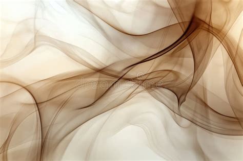 Abstract Smoke Patterns In Deep Coffee Tones Create A Mesmerizing Visual Effect Perfect For