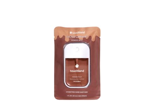 Touchland Power Hydrating Hand Sanitizer Mist Salted Caramel 1 Fl Oz