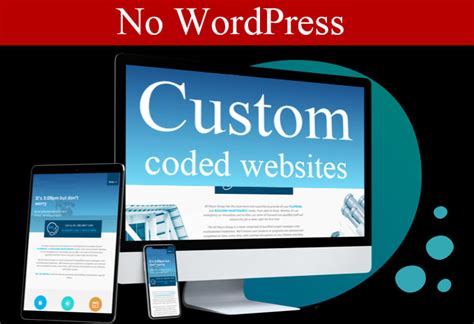 Create Custom Coded Website By Arkadebnath Fiverr