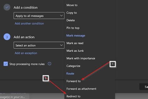 how to automatically forward emails from outlook to gmail