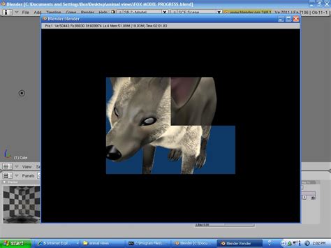 Realistic Kit Fox Model Wip Works In Progress Blender Artists Community