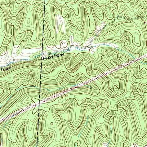 Kingston Springs Tn 1966 24000 Scale Map By United States