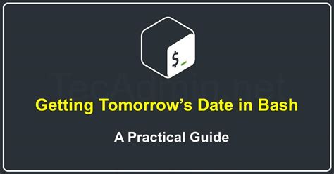 How To Get Current Date And Time In Bash Tecadmin