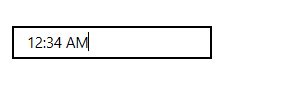 Setting Null Value In WPF TimePicker Control Syncfusion