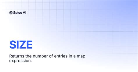 size spice ai cloud documentation