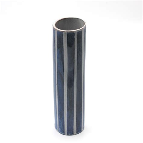 Striped Vase Jake Irving Ceramics