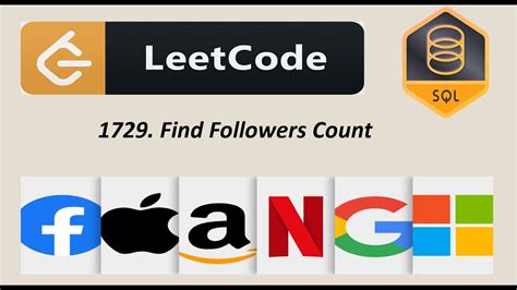 1729 find followers count leetcode sql solution interview