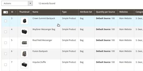 Magento Extended Product Grid Mass Product Actions Magefan