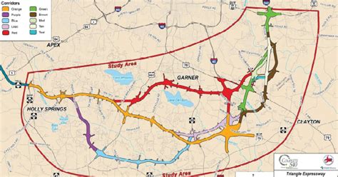 Ncdot Evaluates 17 Routes To Complete The I 540 Loop Wunc