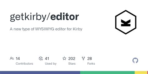 releases · getkirby editor · github