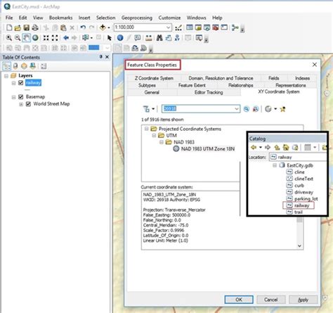 OpenCities Map File Geodatabase Reports Unknown Spatial Reference Communities