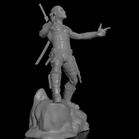 Download Stl File Deadpool Stl 3d Print Model • 3d Print Model ・ Cults