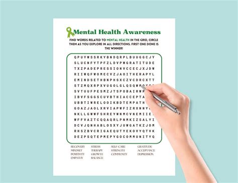 Mental Health Awareness Mental Health Bundle Activity Office Mental