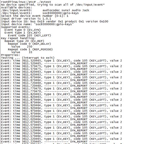 Gpio Key按键驱动，一直在上报这个事件是怎么回事？ 全志在线开发者论坛