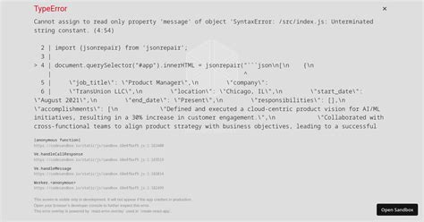 Npm Playground Forked Codesandbox