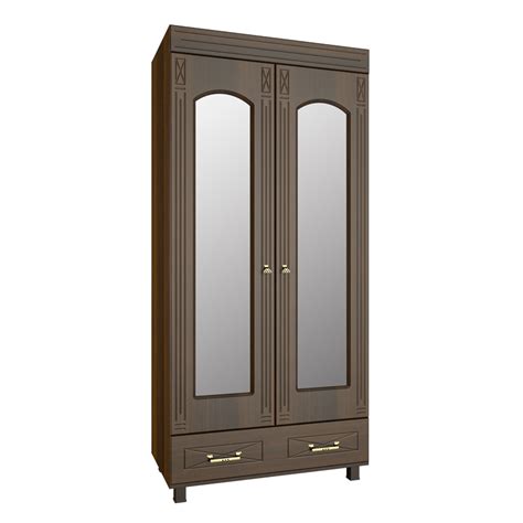 Шкаф платяной с зеркалом "Элизабет" по цене 30002 ₽ купить