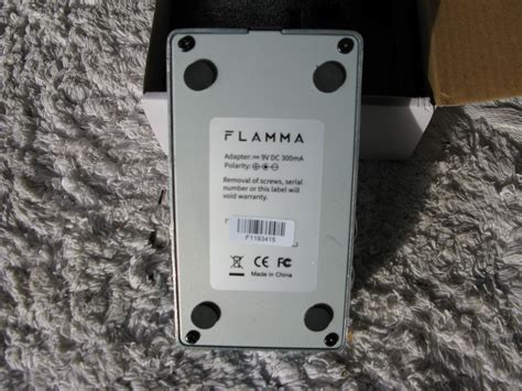 Fs01 Drum Machine And Phrase Loop Pedal Flamma Audiofanzine
