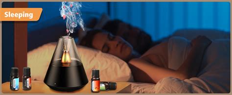 Essential Oil Diffuser Aromatherapy Diffuser With 8x10ml Essential Oils