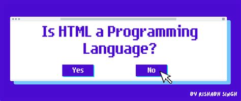 Why HTML Is Not A Programming Language DEV Community