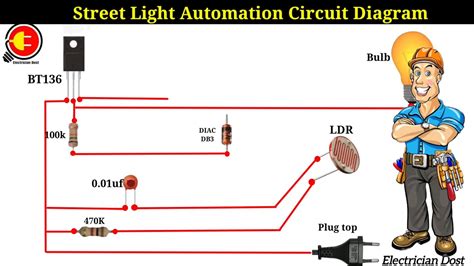 Street Light Automation Circuit Diagram Automation Youtube