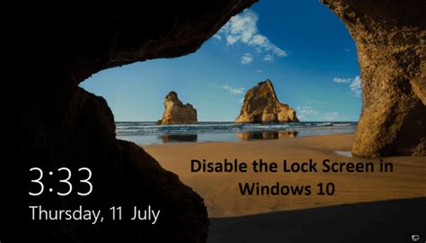 Disable The Lock Screen In Windows GUIDE TechCult