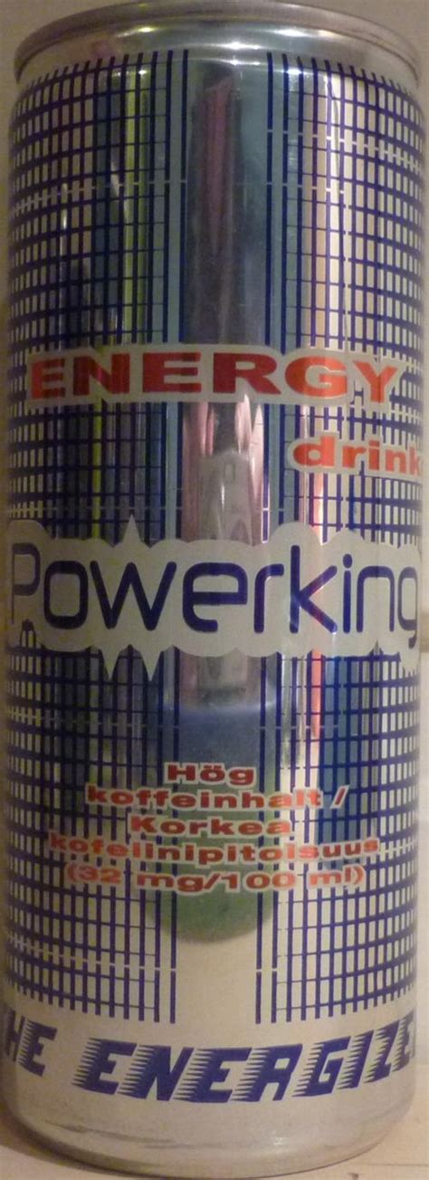 Powerking Energy Drink 250ml Sweden 2012