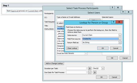 Sharepoint Online Assign Approver To Person Specified For Current