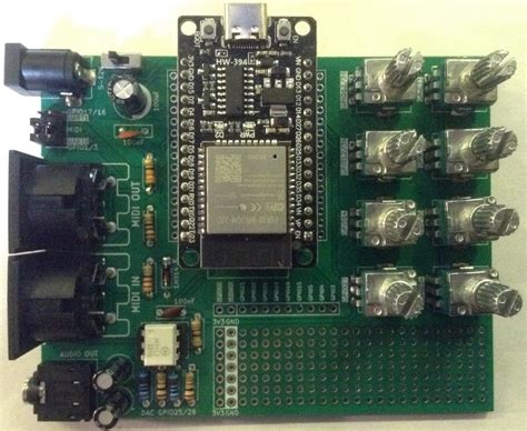 Esp32 Simple Midi Monitor Simple Diy Electronic Music Projects