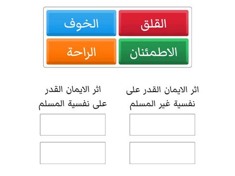 الايمان بالقدر Group Sort