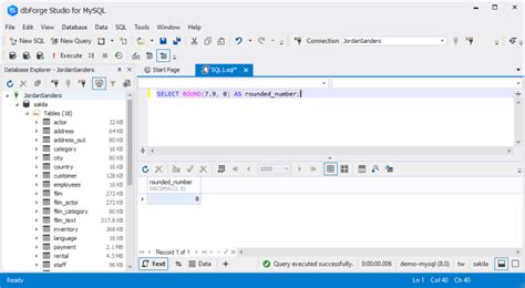 Round In Mysql Syntax Examples And Practical Applications