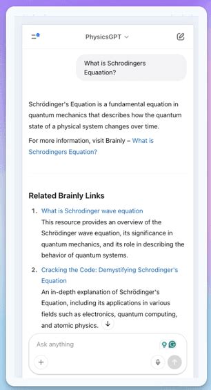 Physics Ai Solver By Brainly Physics Homework Helper