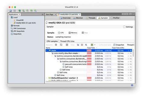 开源 Java 性能分析器比较：visualvm、jmc 和 Async Profiler 程序师