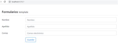 ELECTROBÓVEDA Angular Formularios Creando un formulario