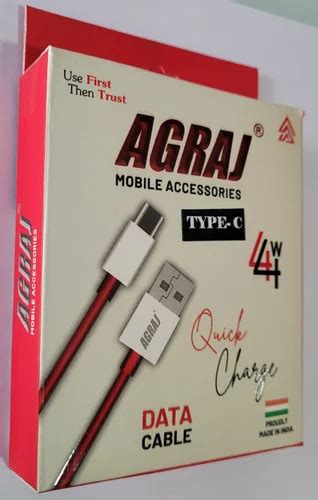 44 Watt Type C Data Cable At ₹ 50piece Data Cables In Jaipur Id