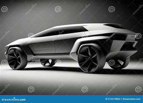 Future Aerodynamic Suv Generative Ai Stock Illustration Illustration Of Drive Model 272219856