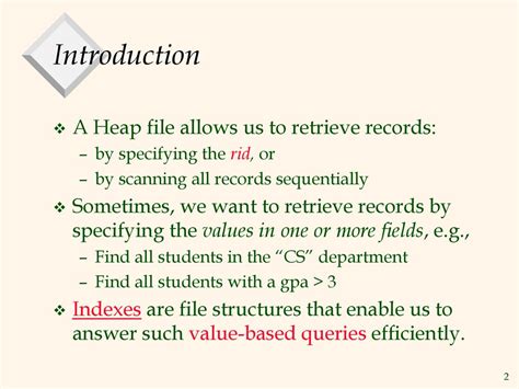 indexing ppt download