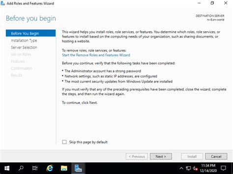 windows server 2019 rds install rds session based server world
