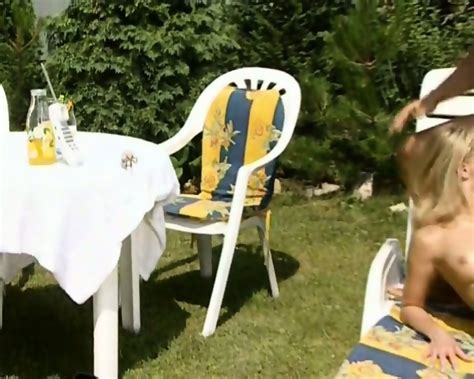 Blonde Gets Dp Outdoor Dora Venter Eporner