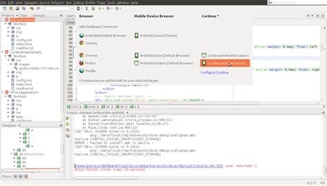 Apache Cordova Con Netbeans 74