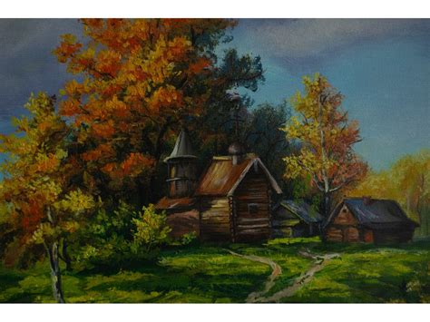 На пагорбі. Полотно олія купить на Ярмарках. Купить изделие ручной ...