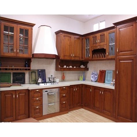 Teak Wood Kitchen Cabinets At ₹ 50000piece In Mumbai Id 13965473388