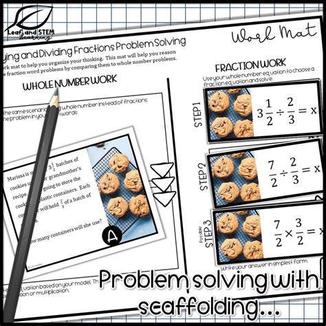 Multiplying And Dividing Fractions Word Problems Task Cards Classful