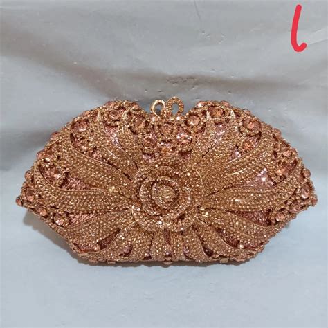 Gold Rhinestone Clutch Purse At Claire Ryder Blog
