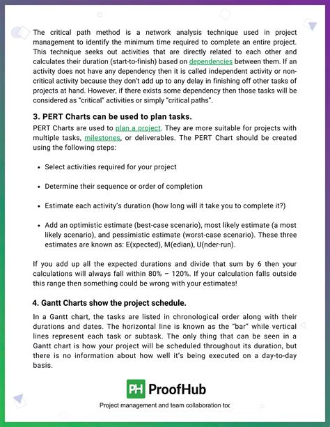 Gantt Charts And Pert Charts Different But Not So Different Pdf