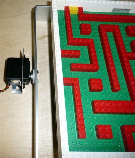 Servo Controlled Marble Maze Build 2 6 Steps With Pictures