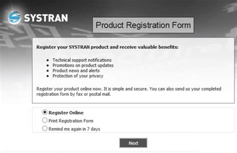 install and uninstall systran 6 translator on windows
